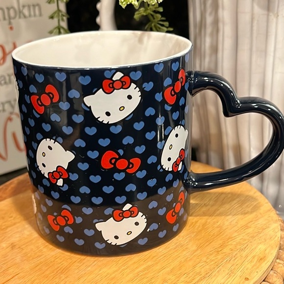 Hello Kitty | Dining | Hello Kitty Heart Handle Mug | Poshmark